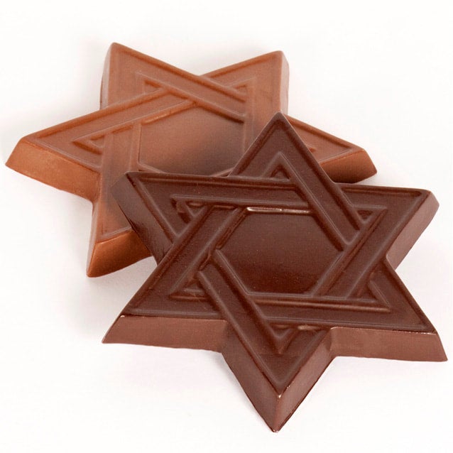 Star of David Chocolate Bar | Stubbe Chocolates Toronto
